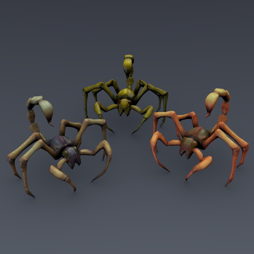 3d Model Insectoid Monster