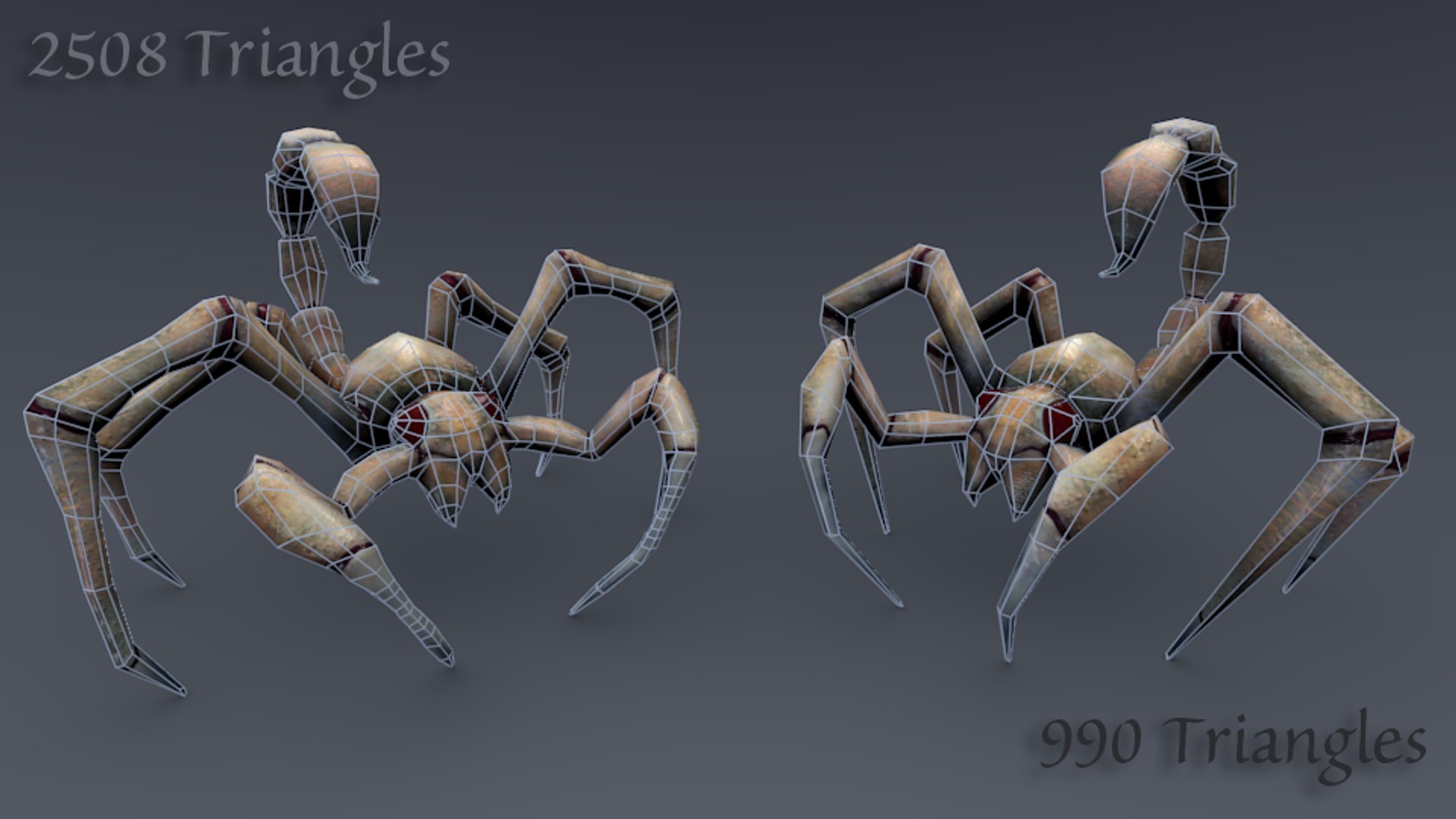 3d Model Insectoid Monster