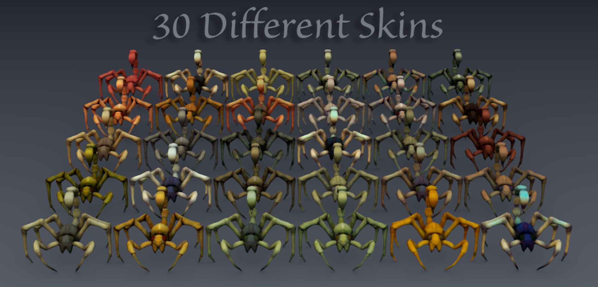 3d Model Insectoid Monster