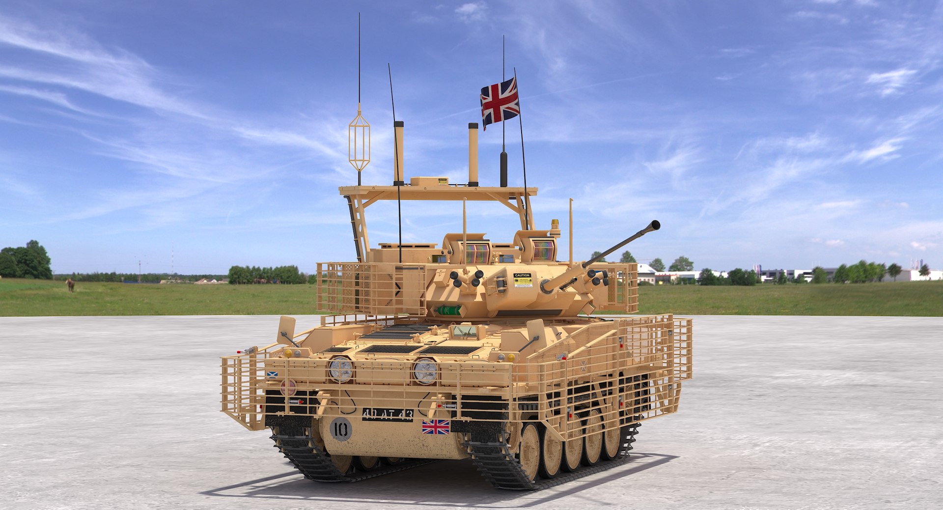 Cvr t fv107 scimitar 3D model - TurboSquid 1255094