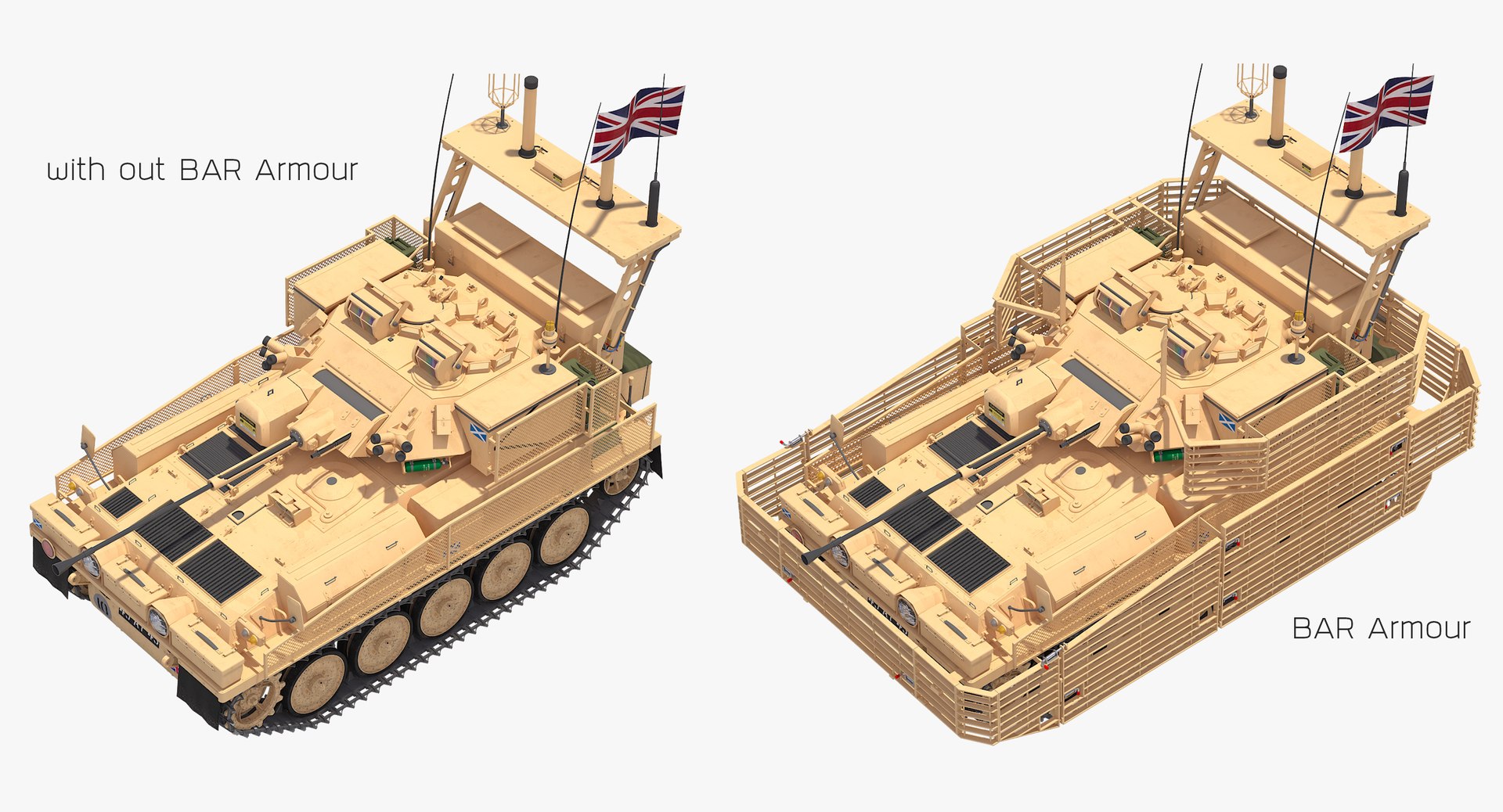 Cvr T Fv107 Scimitar 3D Model - TurboSquid 1255094
