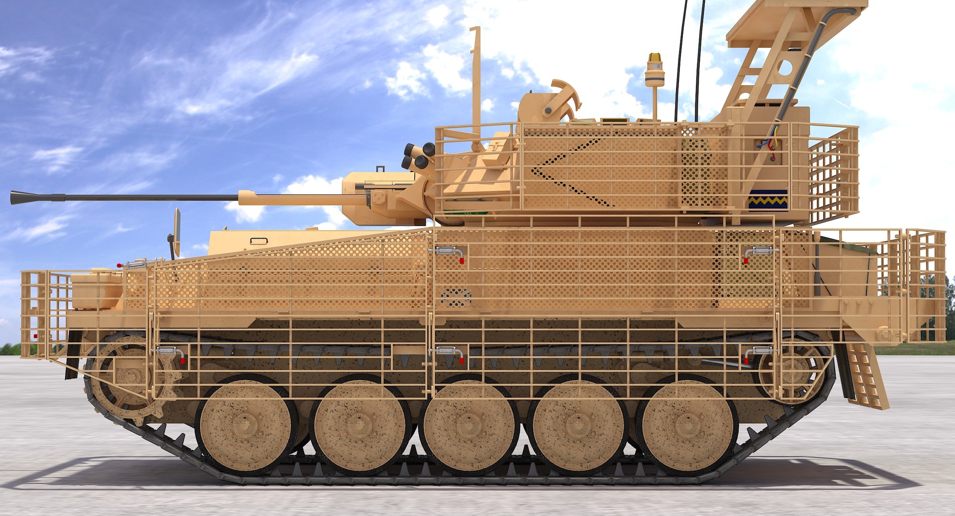 Cvr t fv107 scimitar 3D model - TurboSquid 1255094