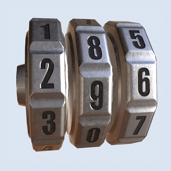 Combination Padlock 3D Models for Download | TurboSquid