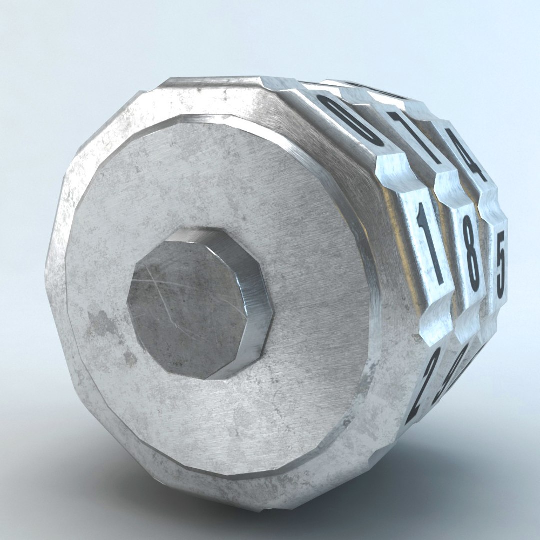 3d Model Wheel Numbers Realtime