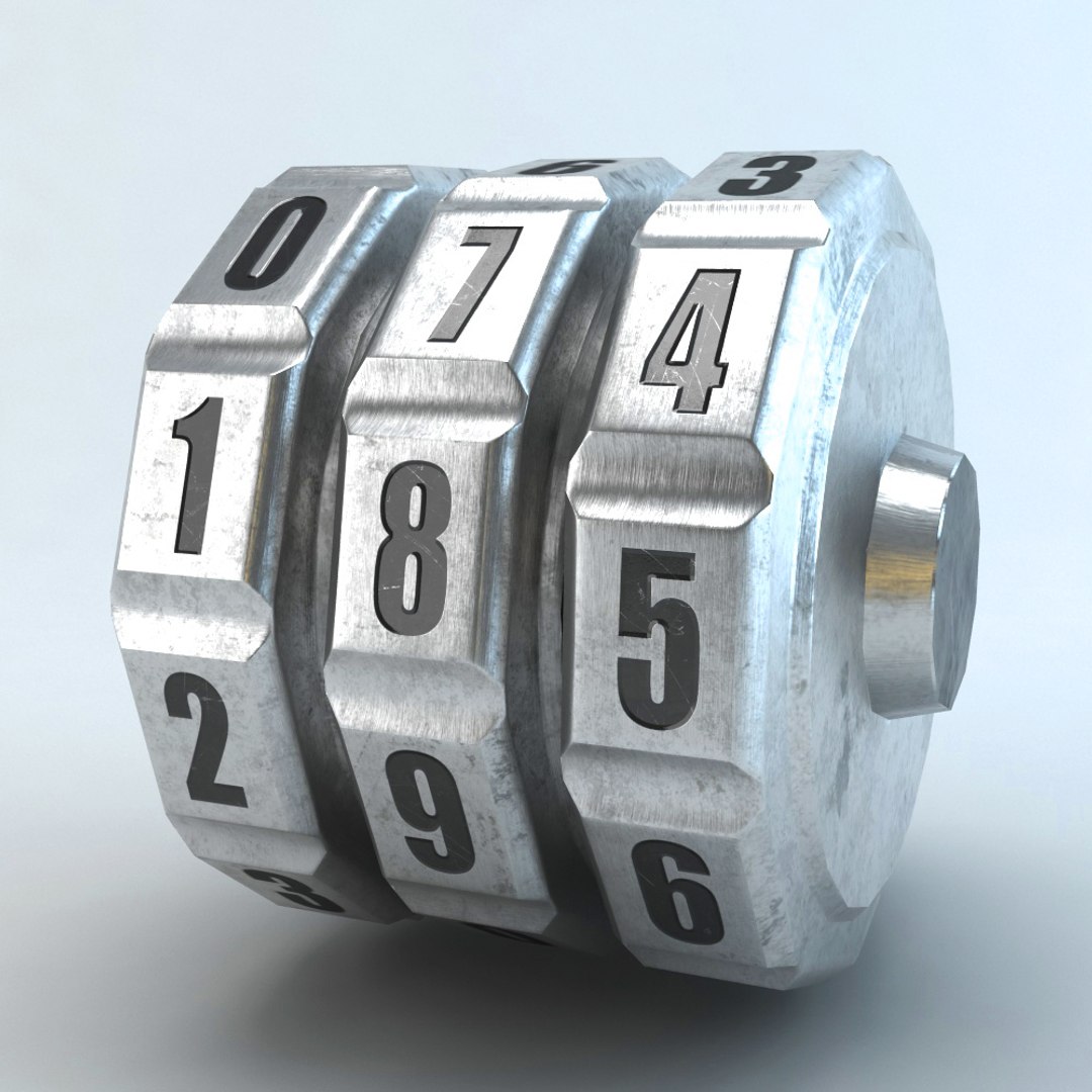3d Model Wheel Numbers Realtime