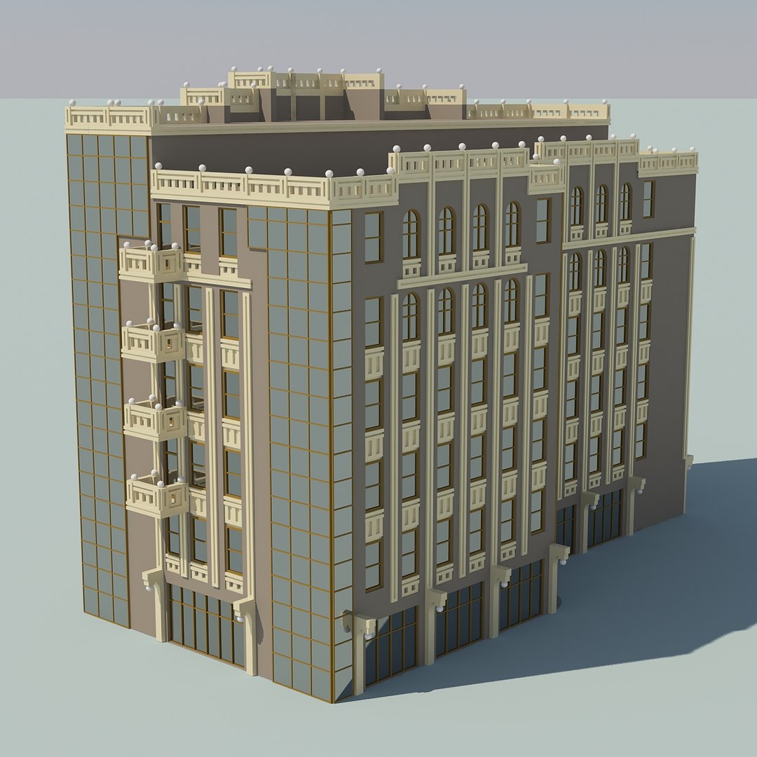 3d Skyscraper Building