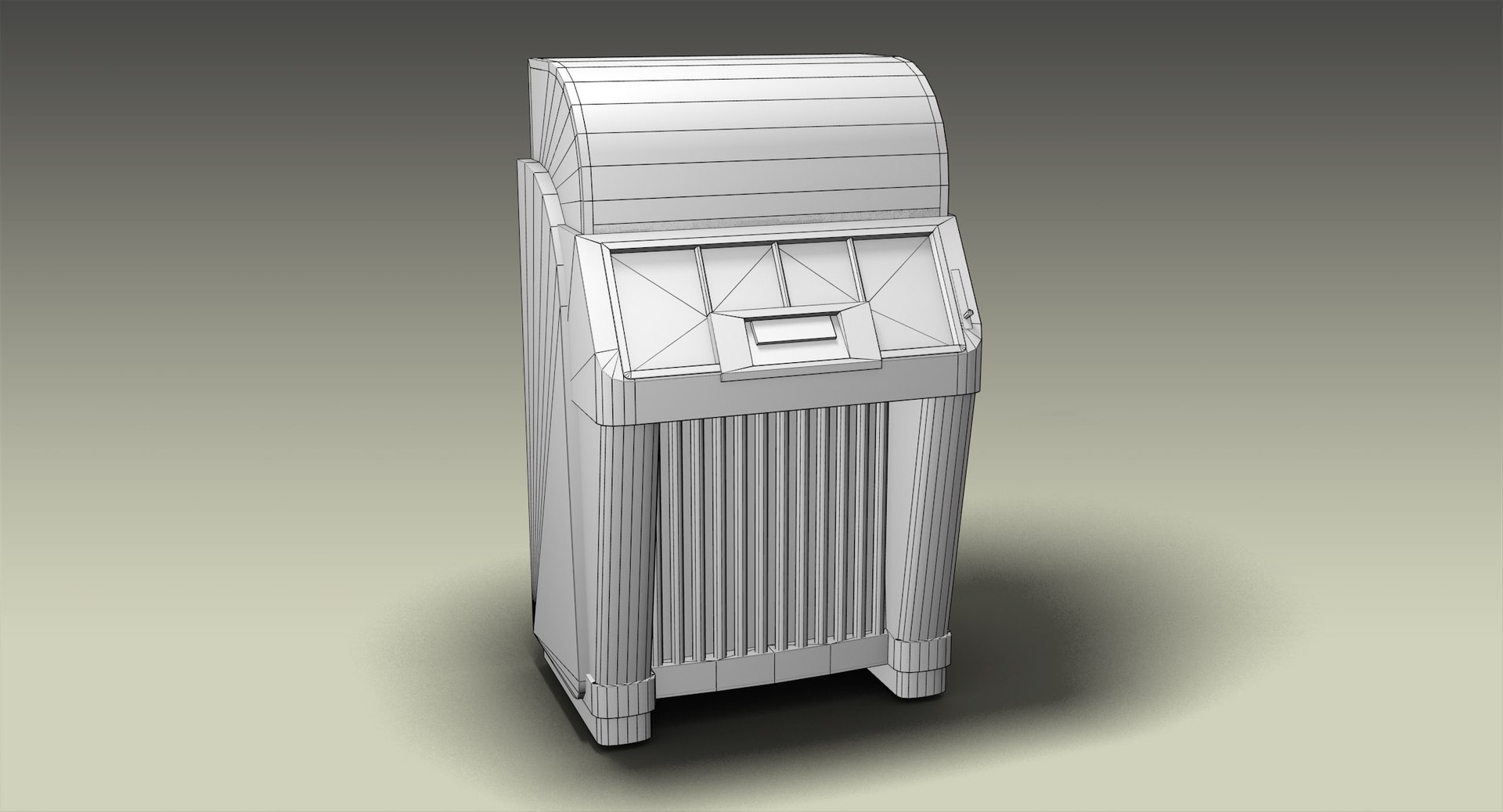 M100c Seeburg Model - TurboSquid 1479306