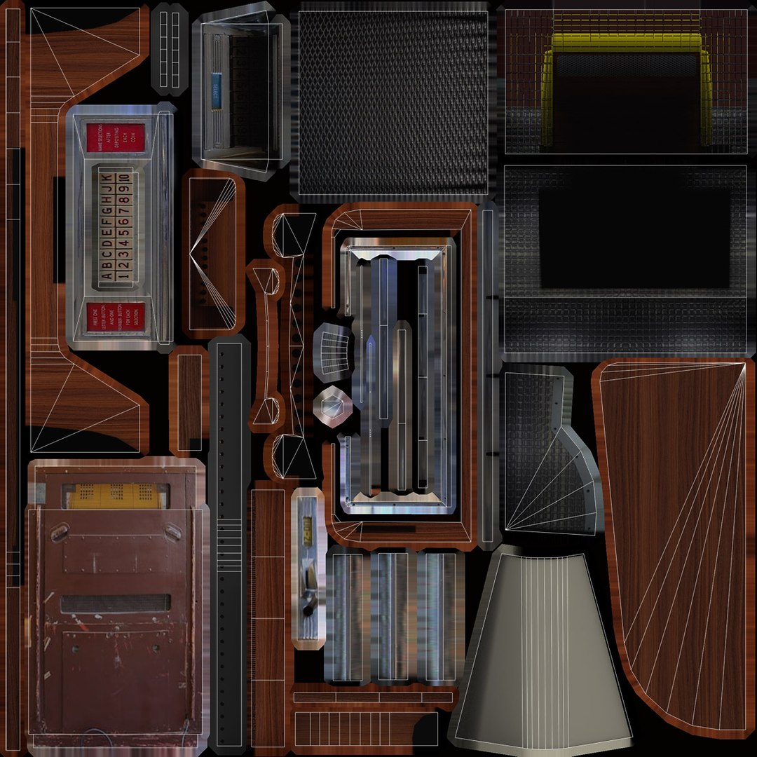 M100c Seeburg Model - TurboSquid 1479306