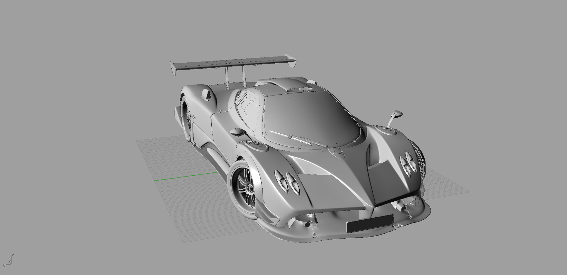 Pagani Zonda R Concept