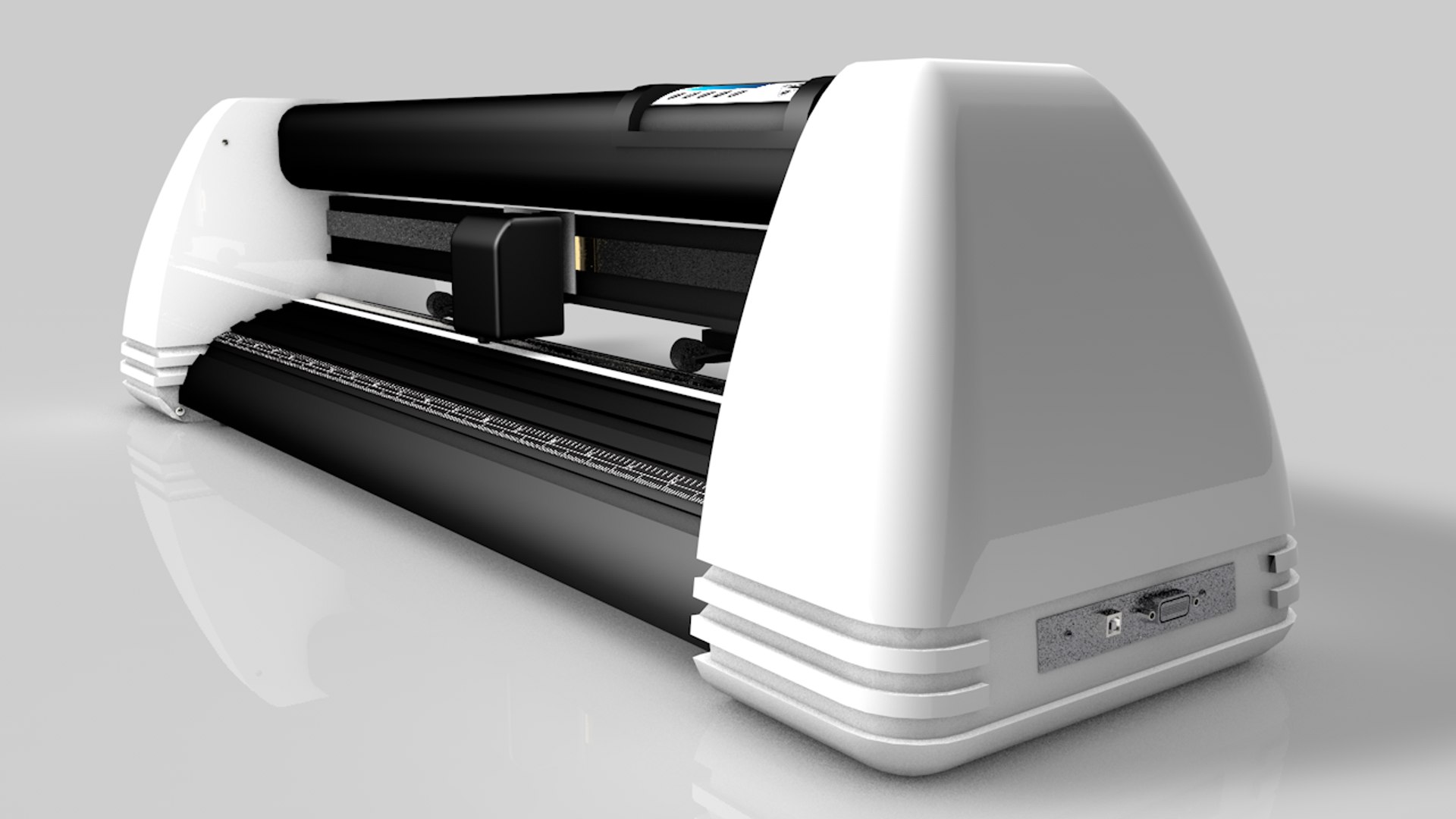 Cutting plotter machine 3D - TurboSquid 1432163