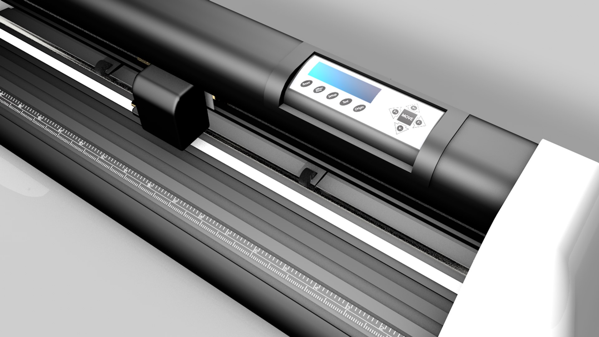 Cutting plotter machine 3D - TurboSquid 1432163