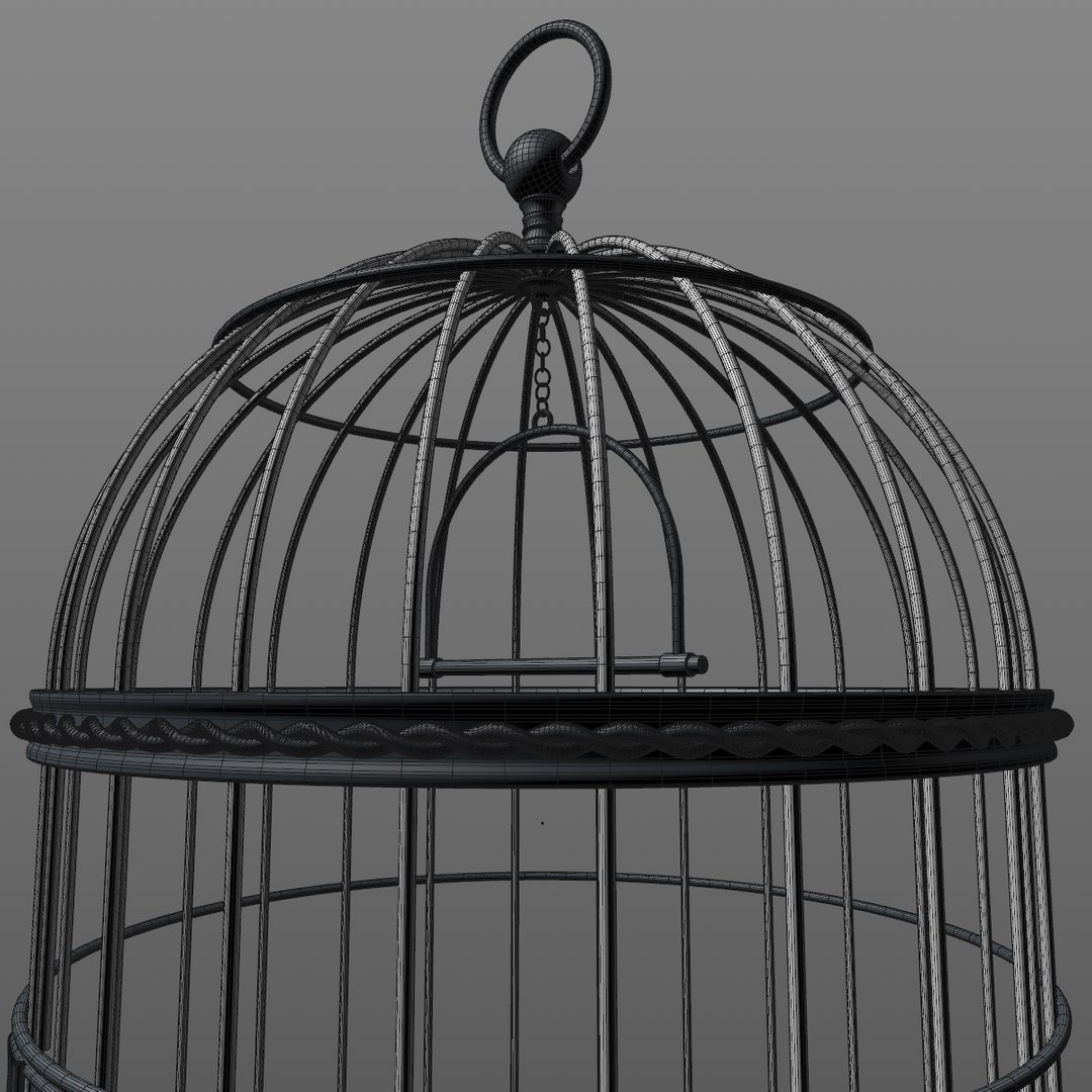 3D Bird Cage - TurboSquid 1153171