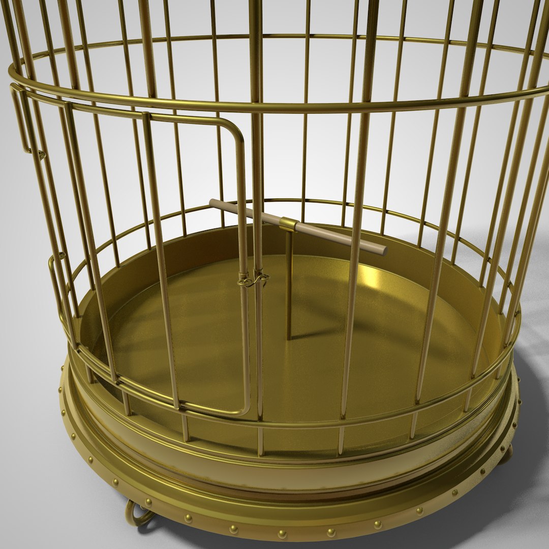 3D Bird Cage - TurboSquid 1153171