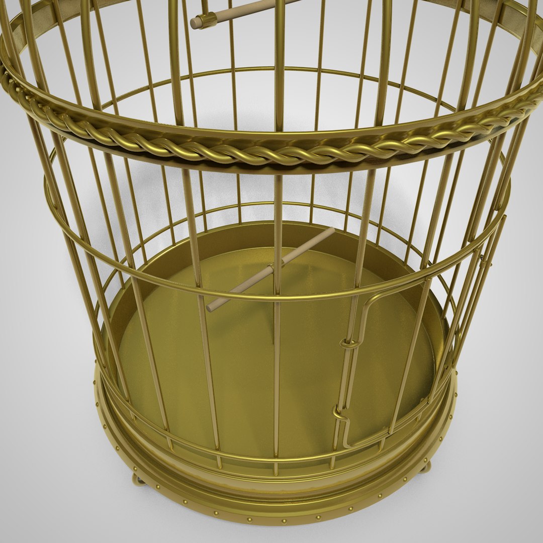 3D Bird Cage - TurboSquid 1153171