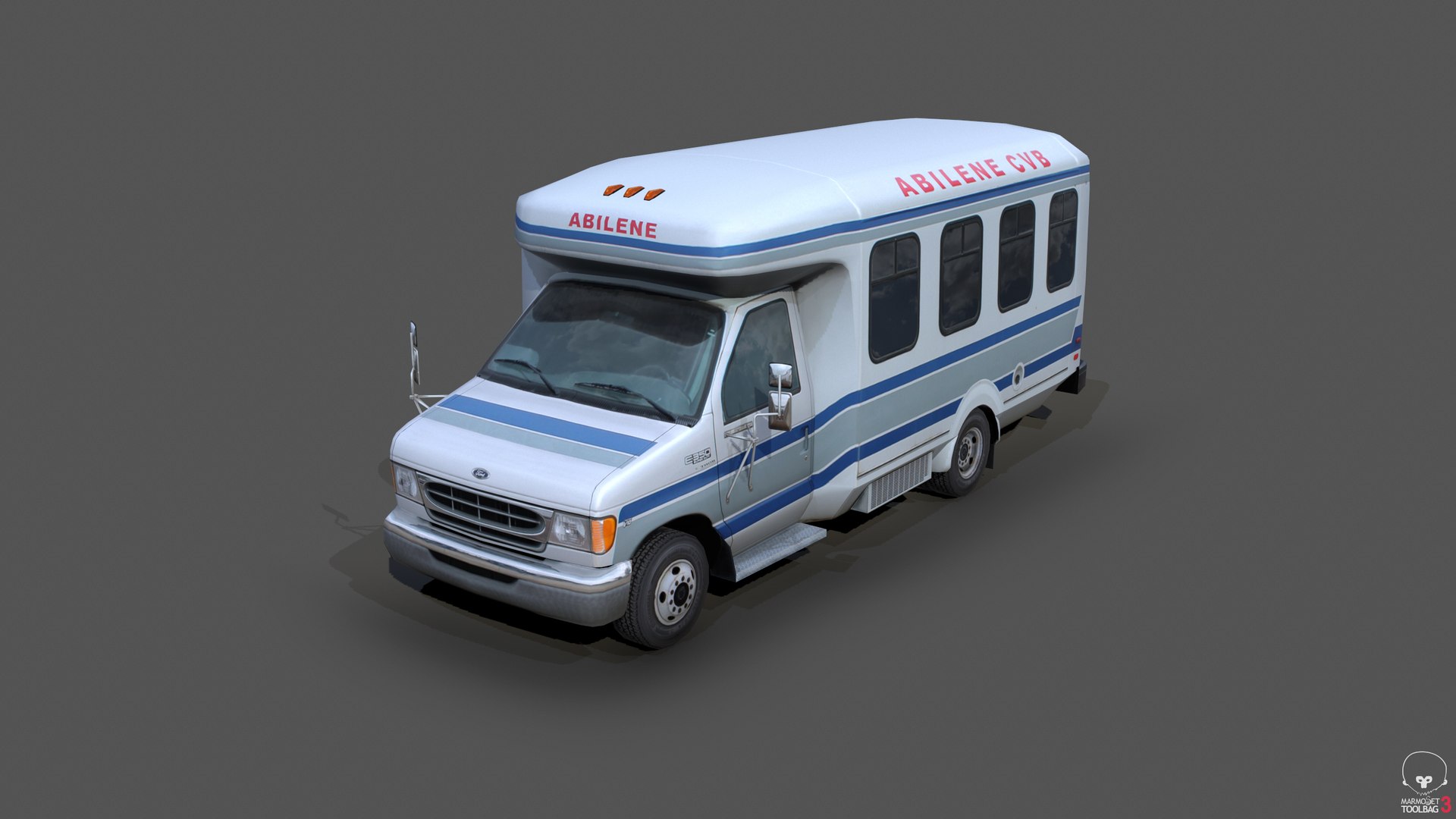 E350 econoline transit bus 3D - TurboSquid 1478685