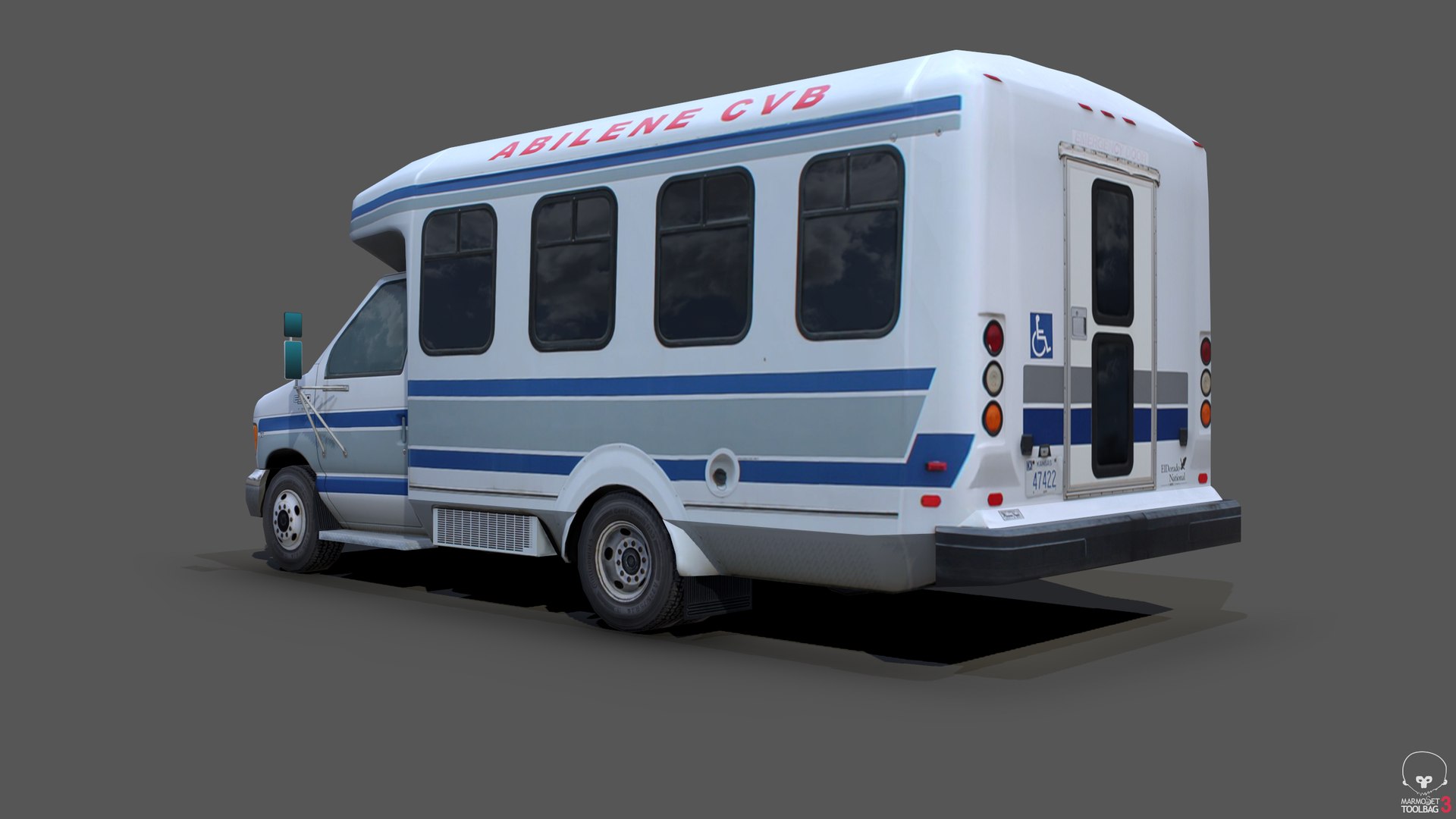 E350 econoline transit bus 3D - TurboSquid 1478685