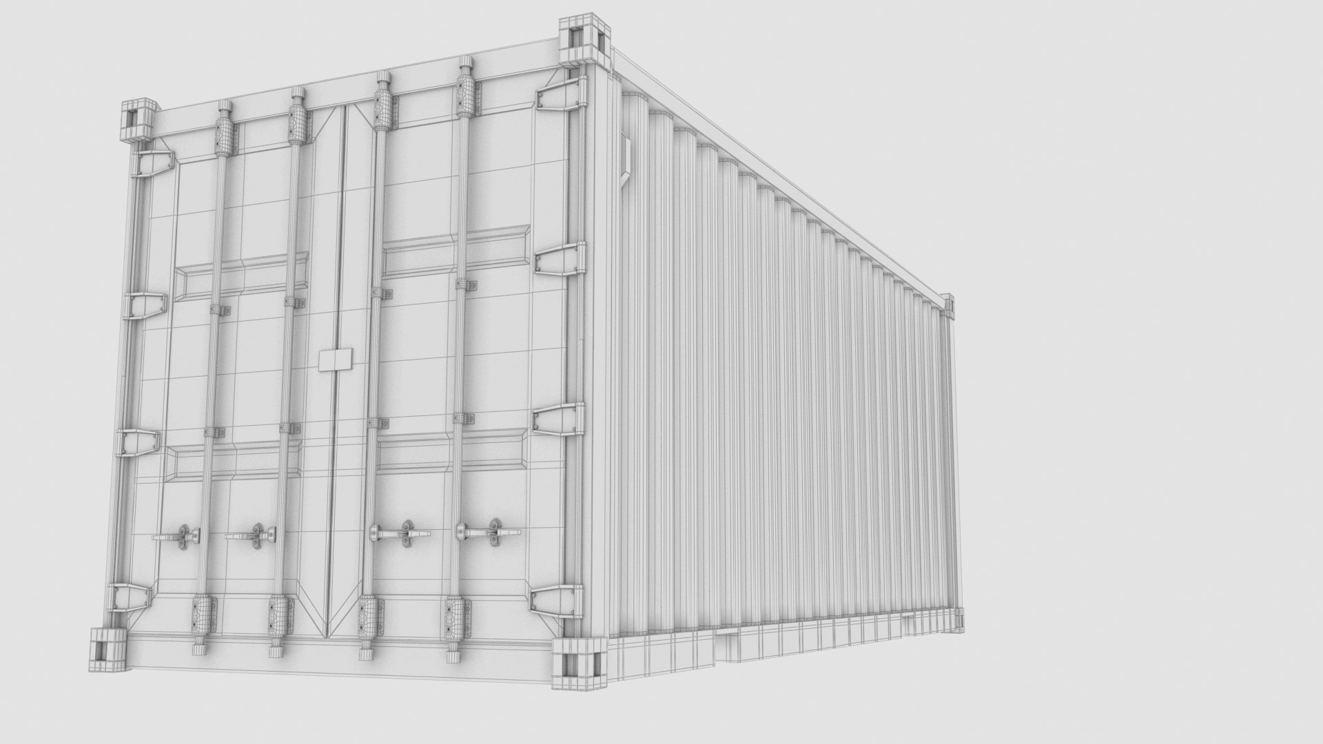 3D Model Shipping Container Evergreen - TurboSquid 1494790