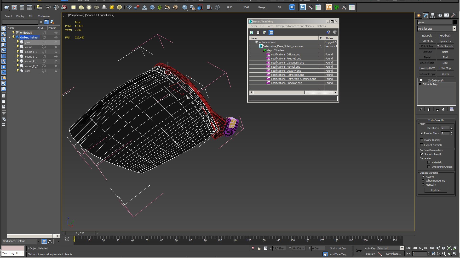 Detachable Shield Fase 3D Model - TurboSquid 1472276