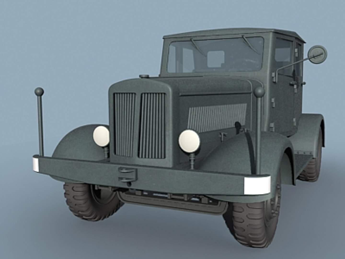 German Wwii Hanomag Ss-100 3ds