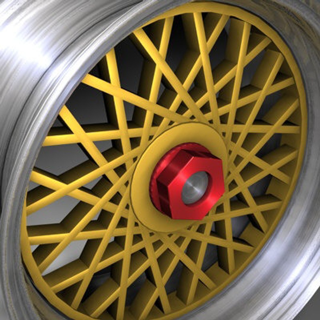 Bbs Alloy Wheel 3d C4d
