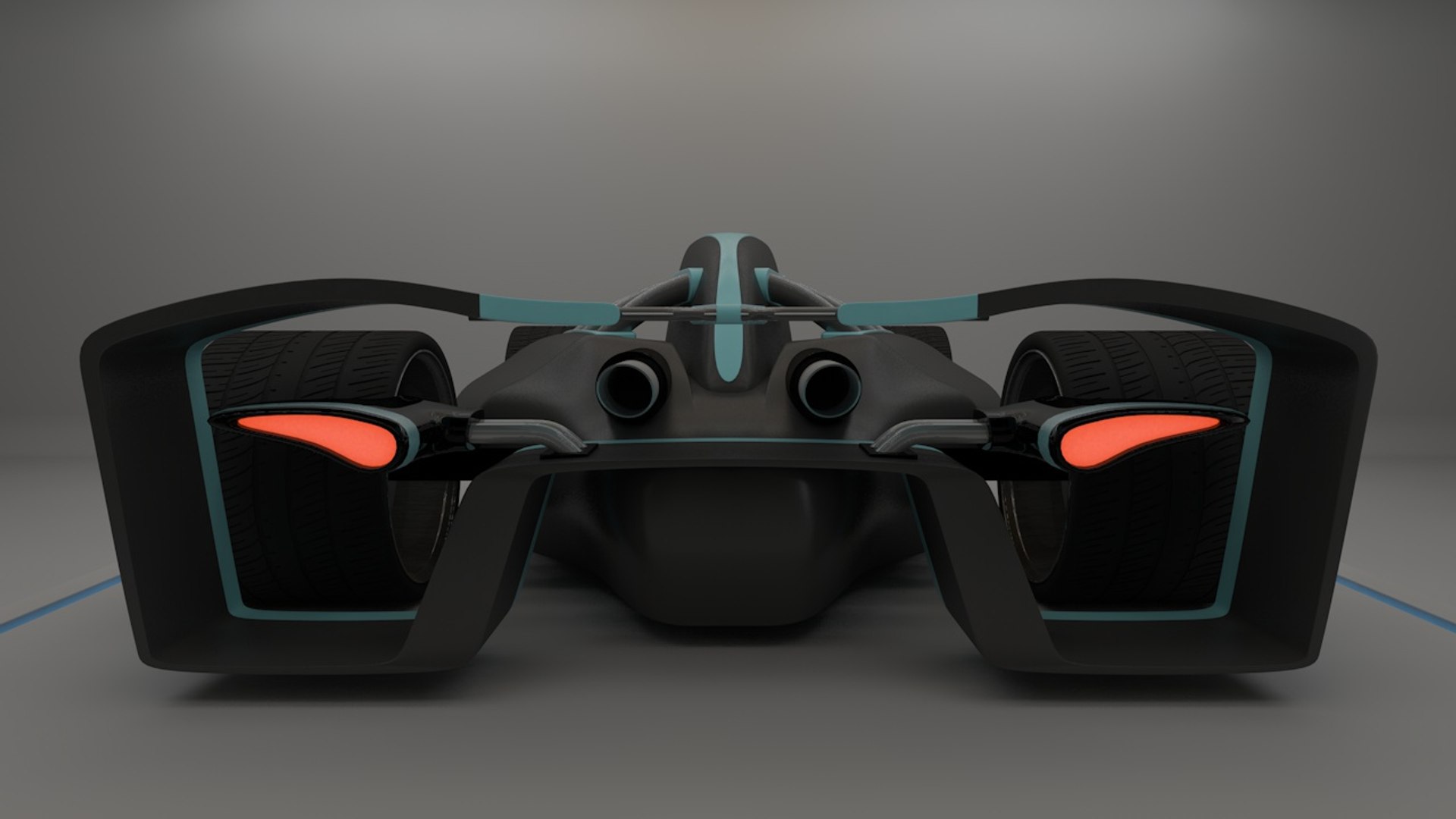 Concept Formula 1 Car 3d C4d