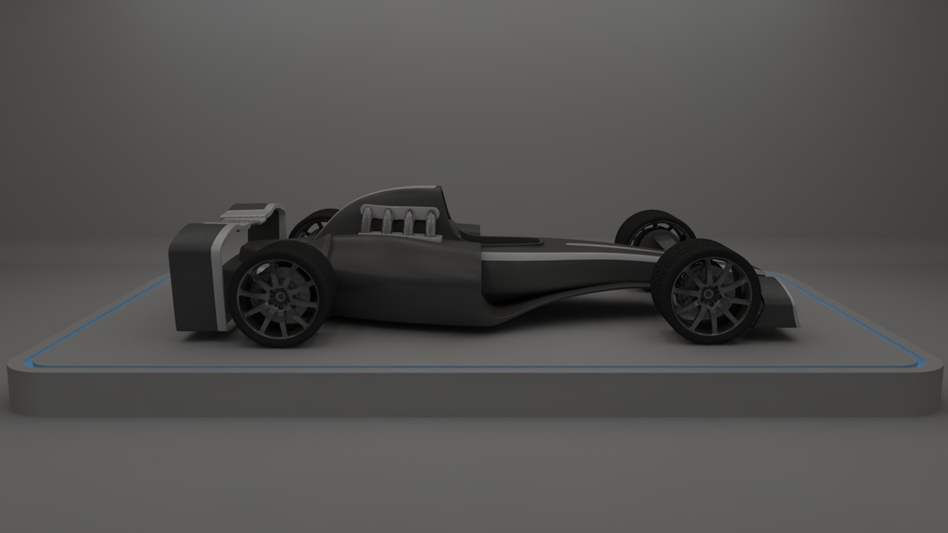 Concept Formula 1 Car 3d C4d