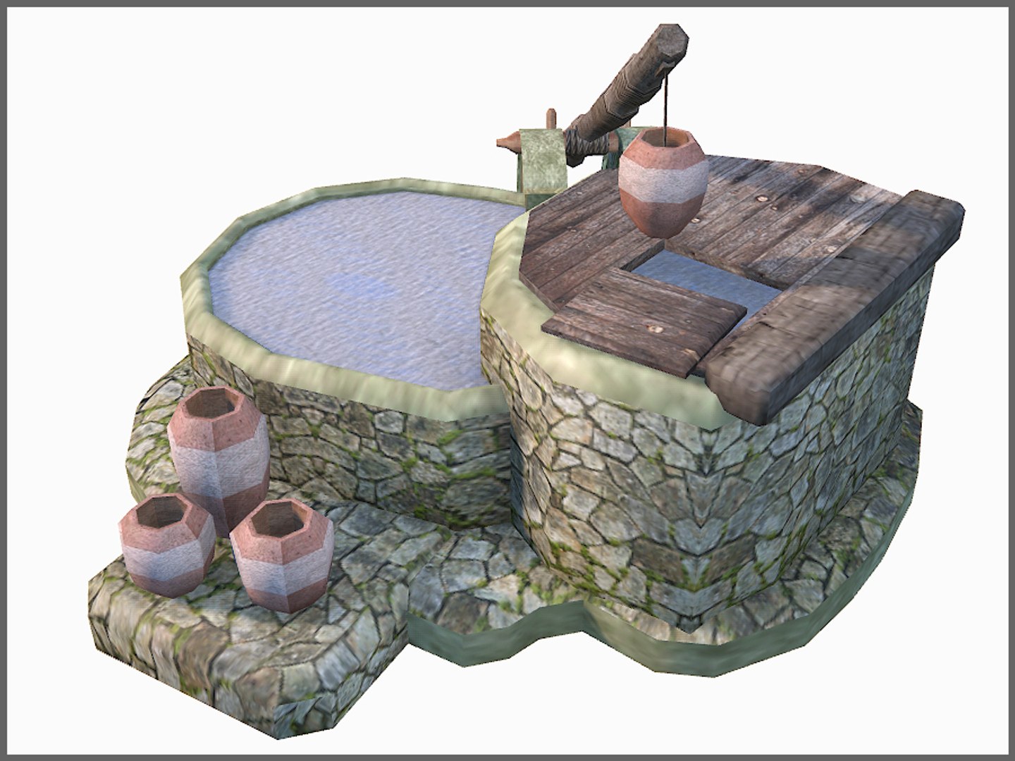 3d Celtic Games Model