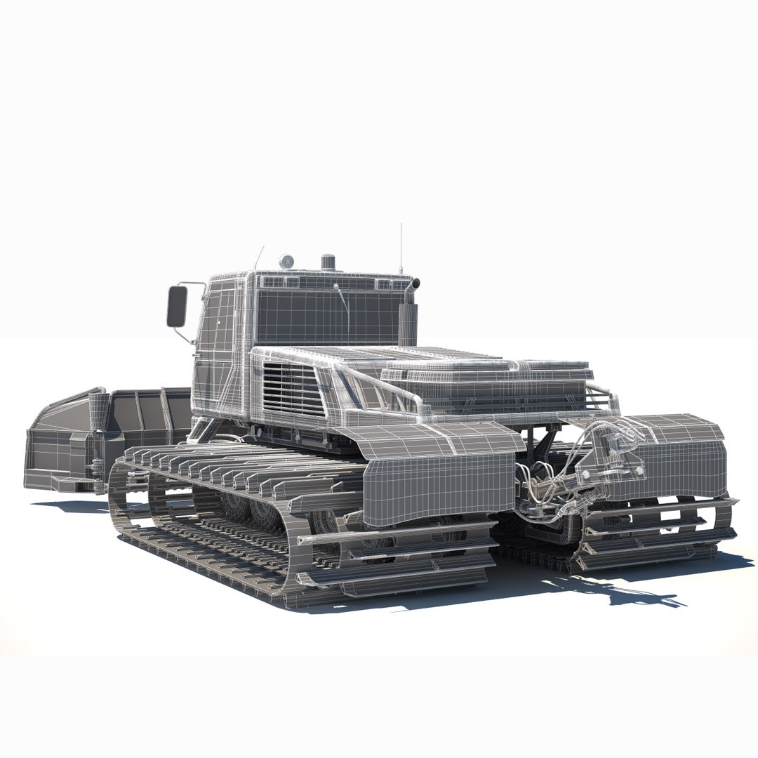 3d Prinoth T4s Snowcat