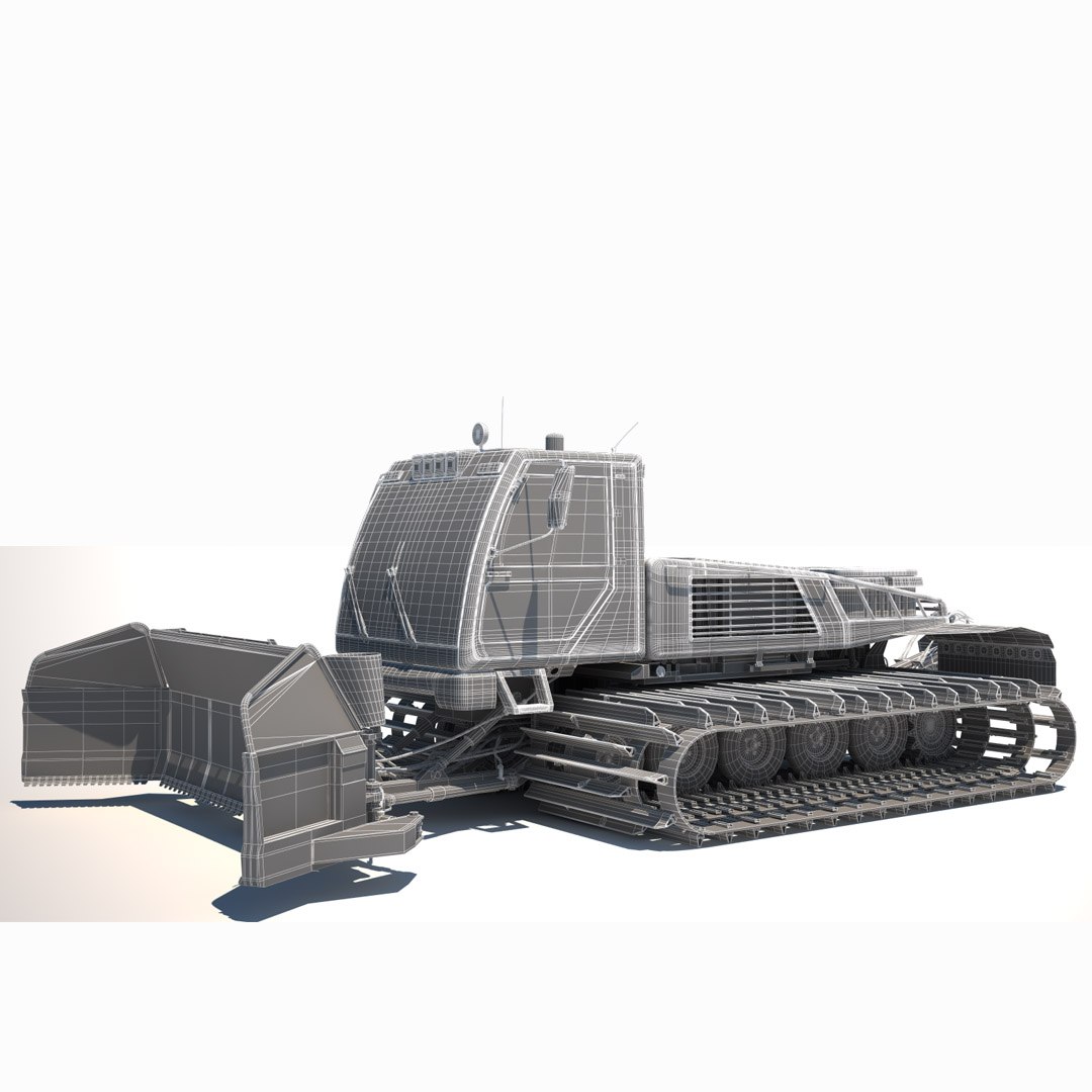 3d Prinoth T4s Snowcat