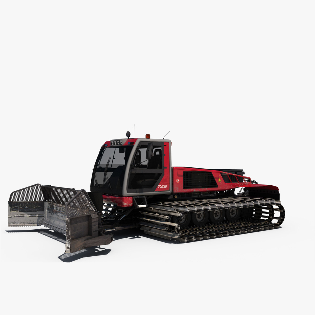3d Prinoth T4s Snowcat