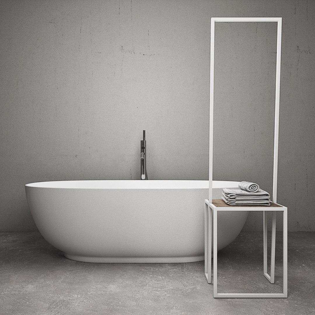 3D Bathroom Furniture Set Arcom Model - TurboSquid 1270189