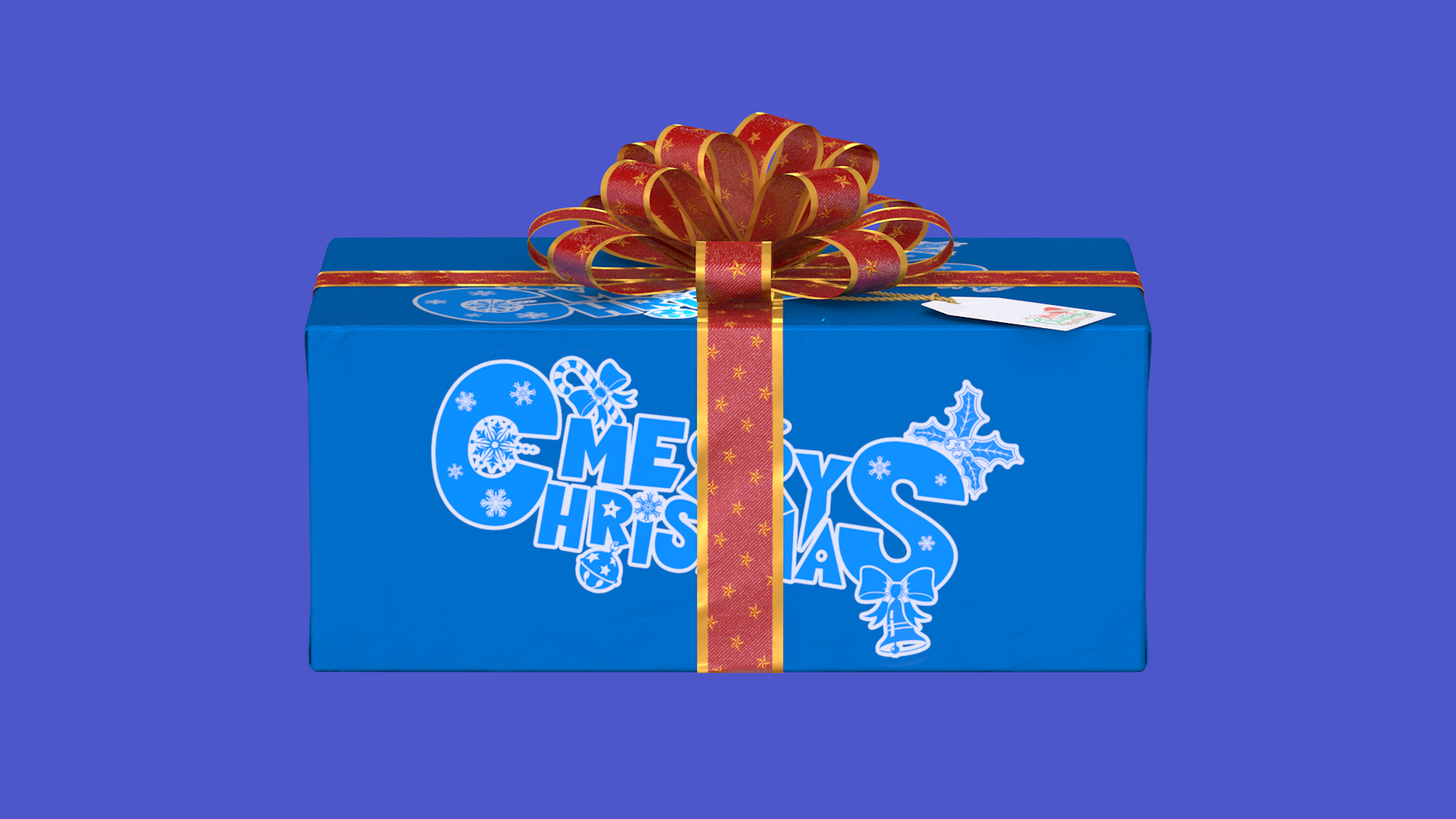 3D christmas gift box - TurboSquid 1473657