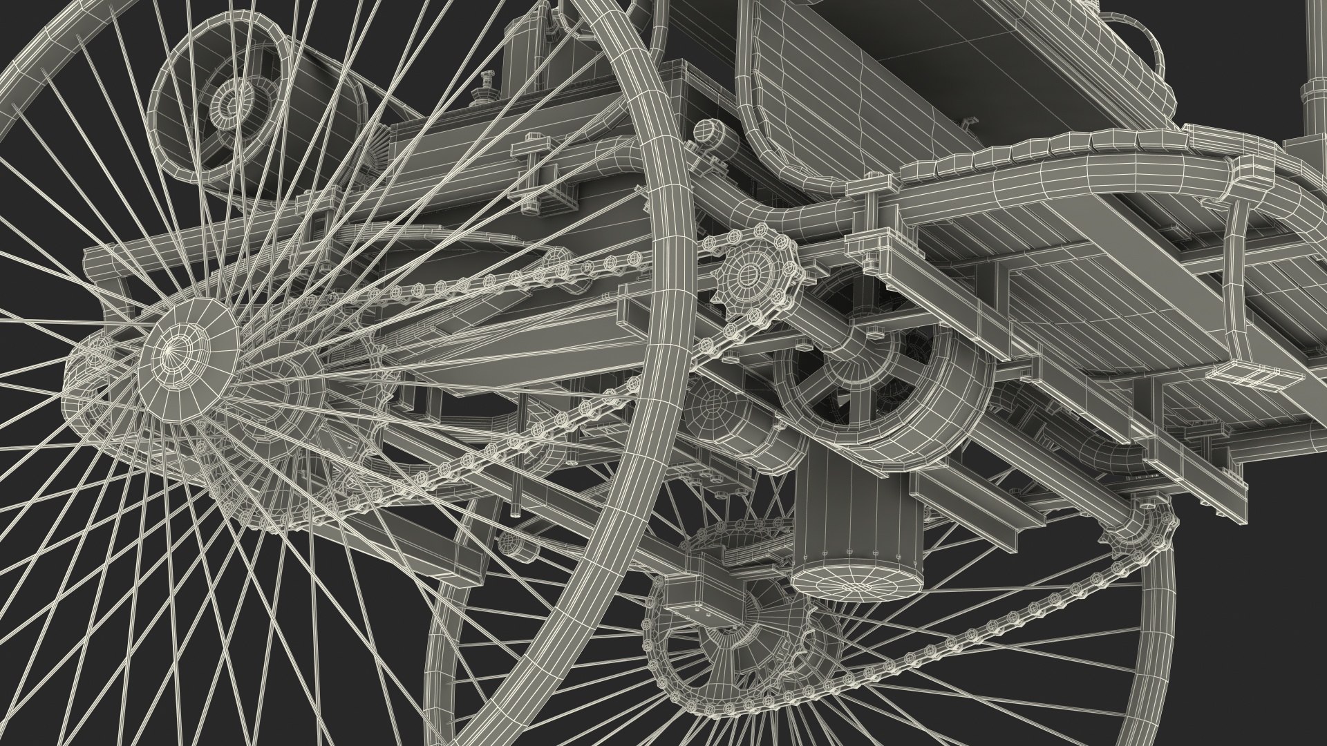 3D benz patent motorwagen - TurboSquid 1509291