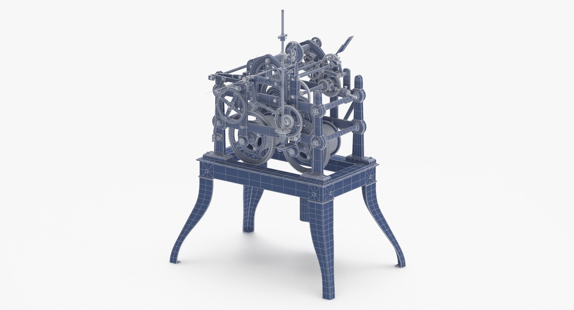 Clock Tower Mechanism 3D Model - TurboSquid 2253072