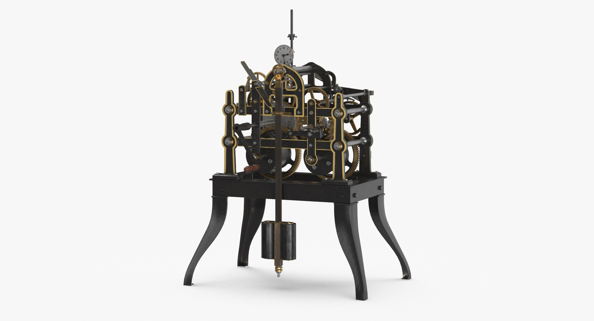 Clock Tower Mechanism 3D Model - TurboSquid 2253072