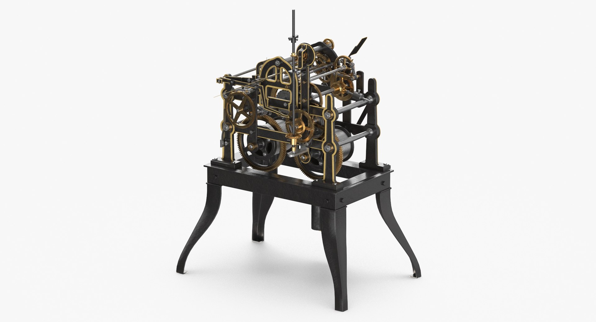Clock Tower Mechanism 3D Model - TurboSquid 2253072