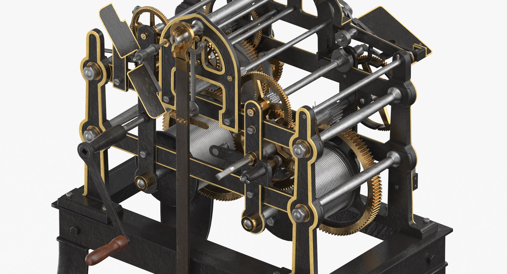 Clock Tower Mechanism 3D Model - TurboSquid 2253072