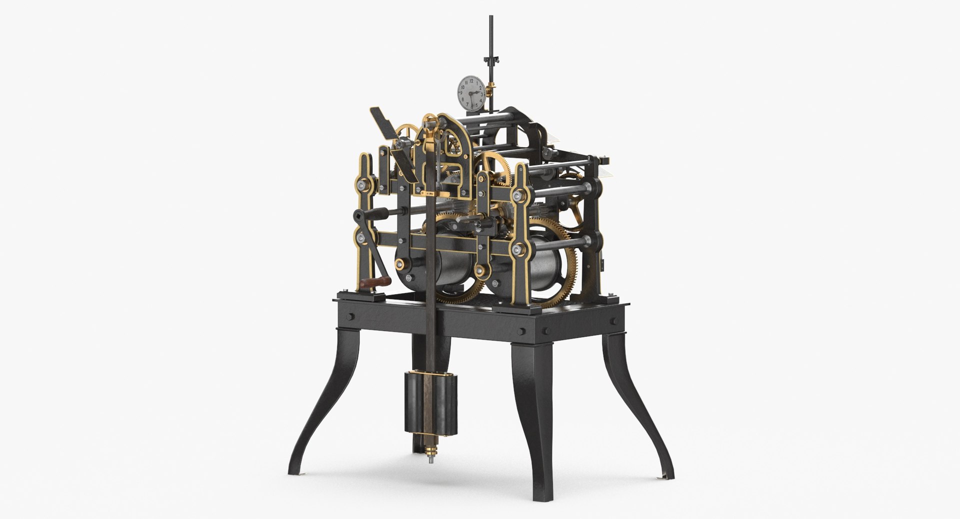 Clock Tower Mechanism 3D Model - TurboSquid 2253072