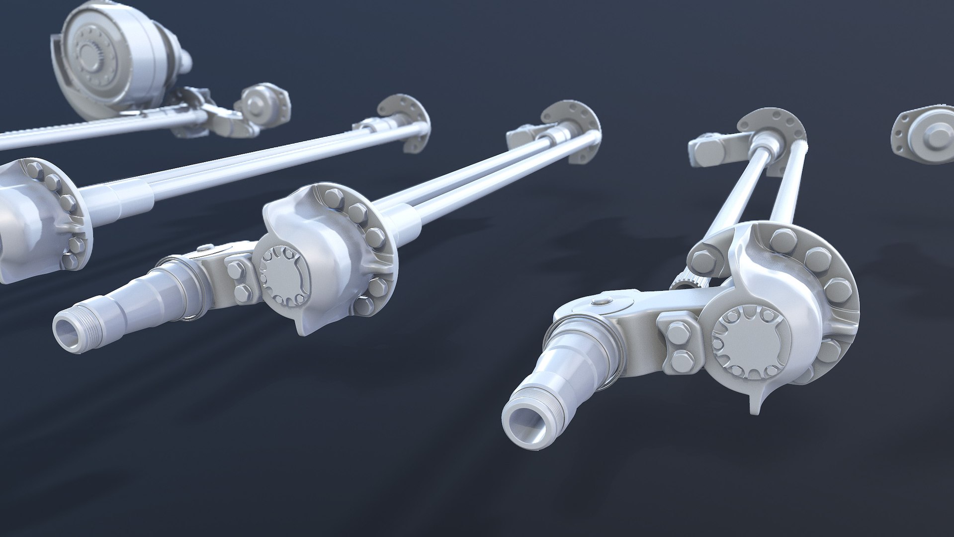 T-54 T-55 Tank Suspension 3D Model - TurboSquid 1643759