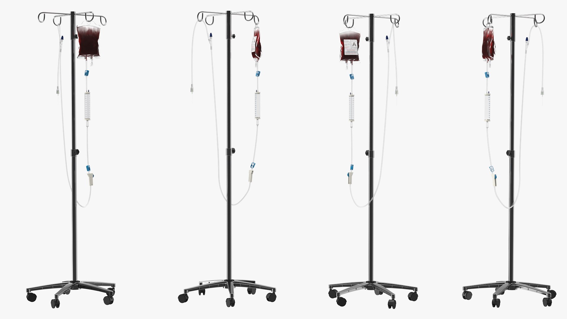 Iv Bag Dropper Stand 3D Model - TurboSquid 1458506
