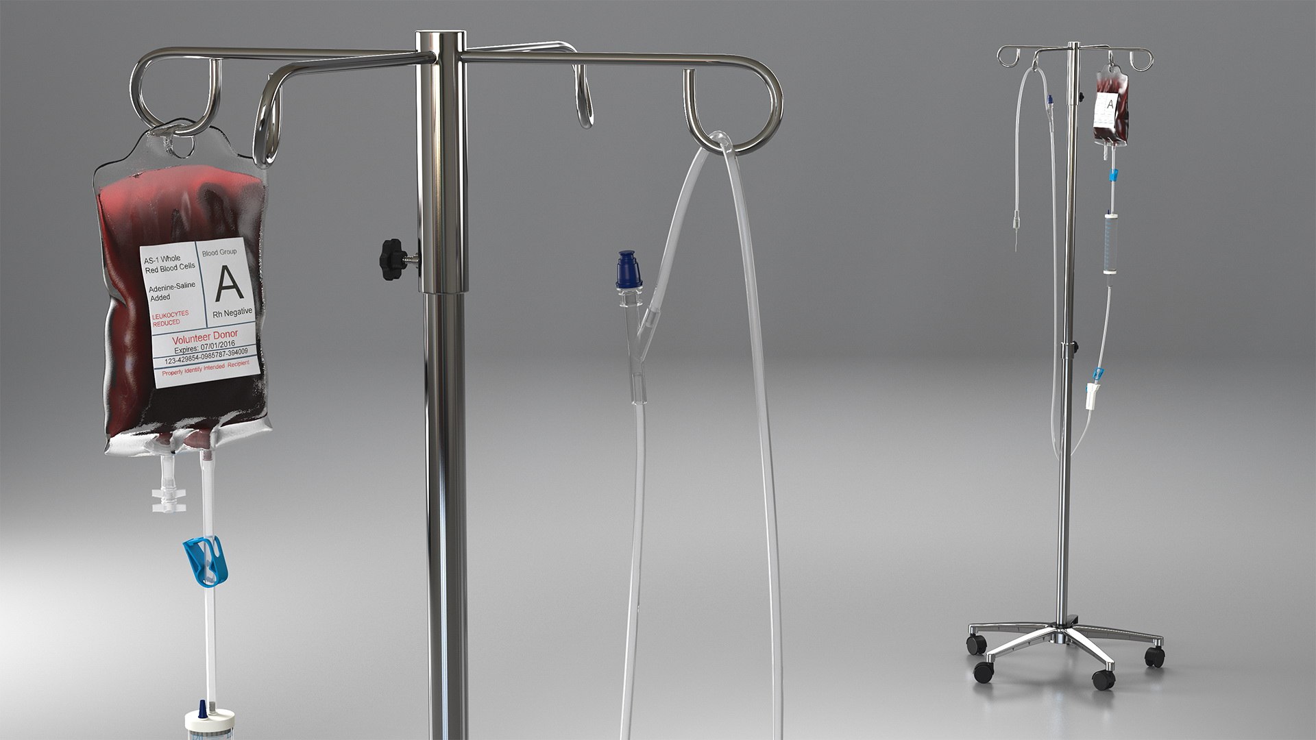 Iv Bag Dropper Stand 3D Model - TurboSquid 1458506