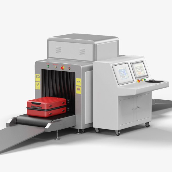 X-ray baggage belt scanner 3D - TurboSquid 1288942