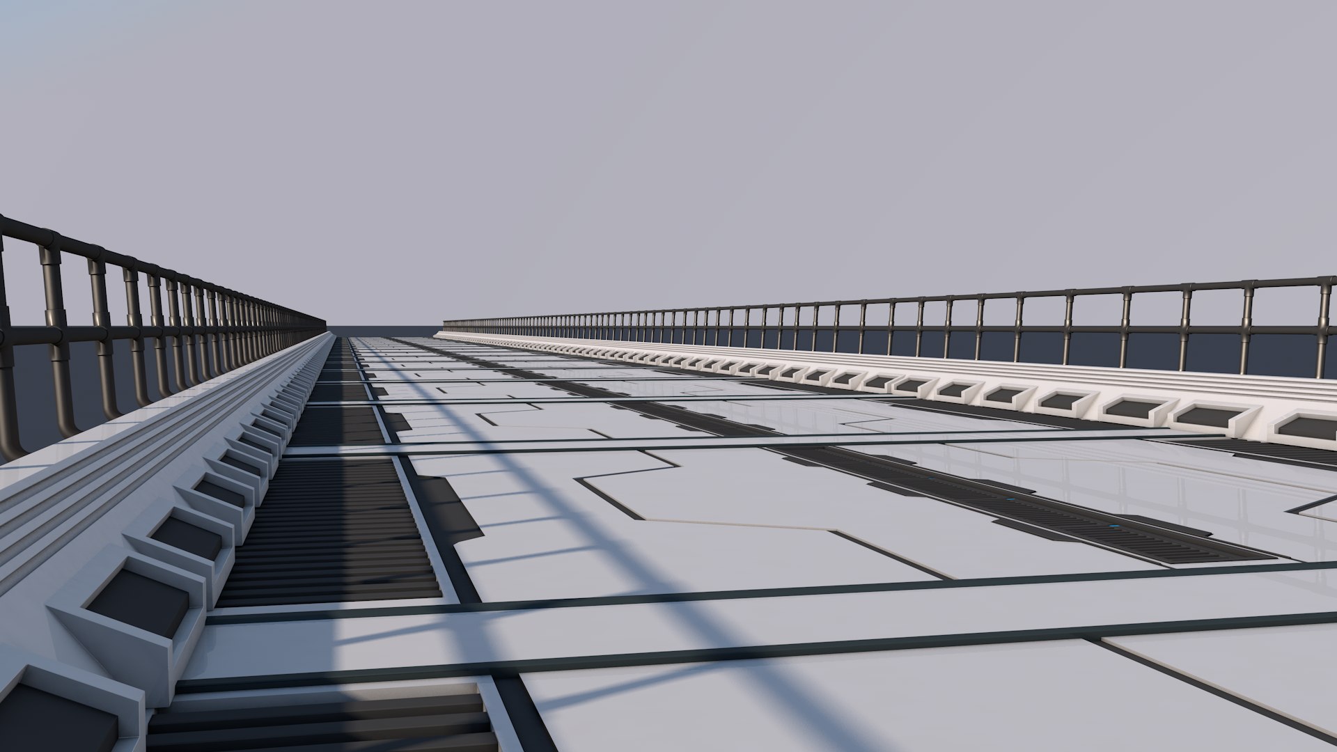 Sci Fi Bridge Model - TurboSquid 2326586