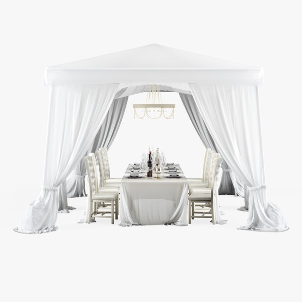 Wedding Table 3D Models for Download | TurboSquid