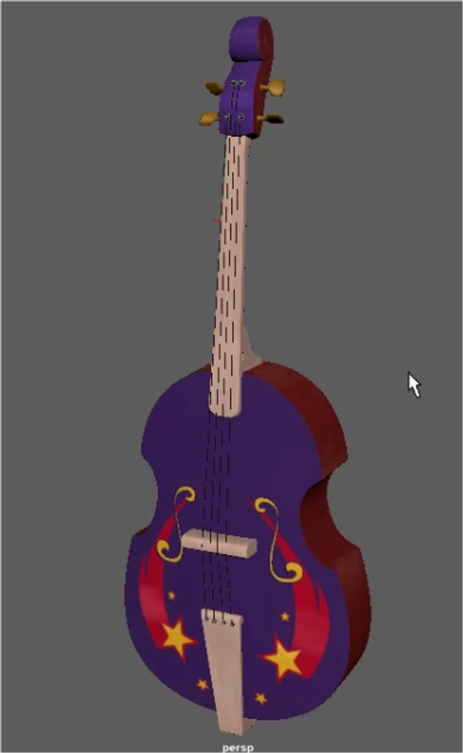 3D bass model - TurboSquid 1585882