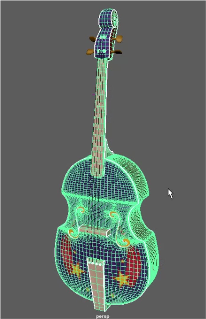 3D bass model - TurboSquid 1585882