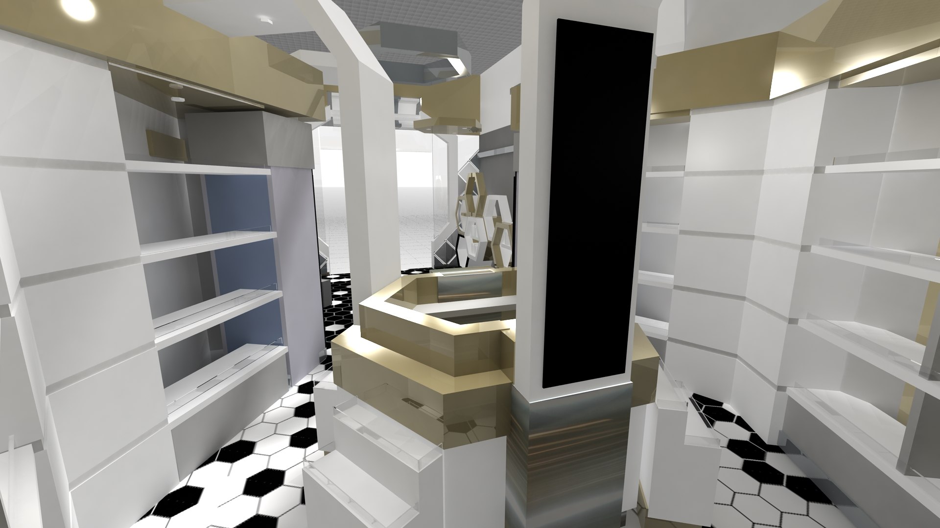 Newspaper Shop 3D - TurboSquid 1552321