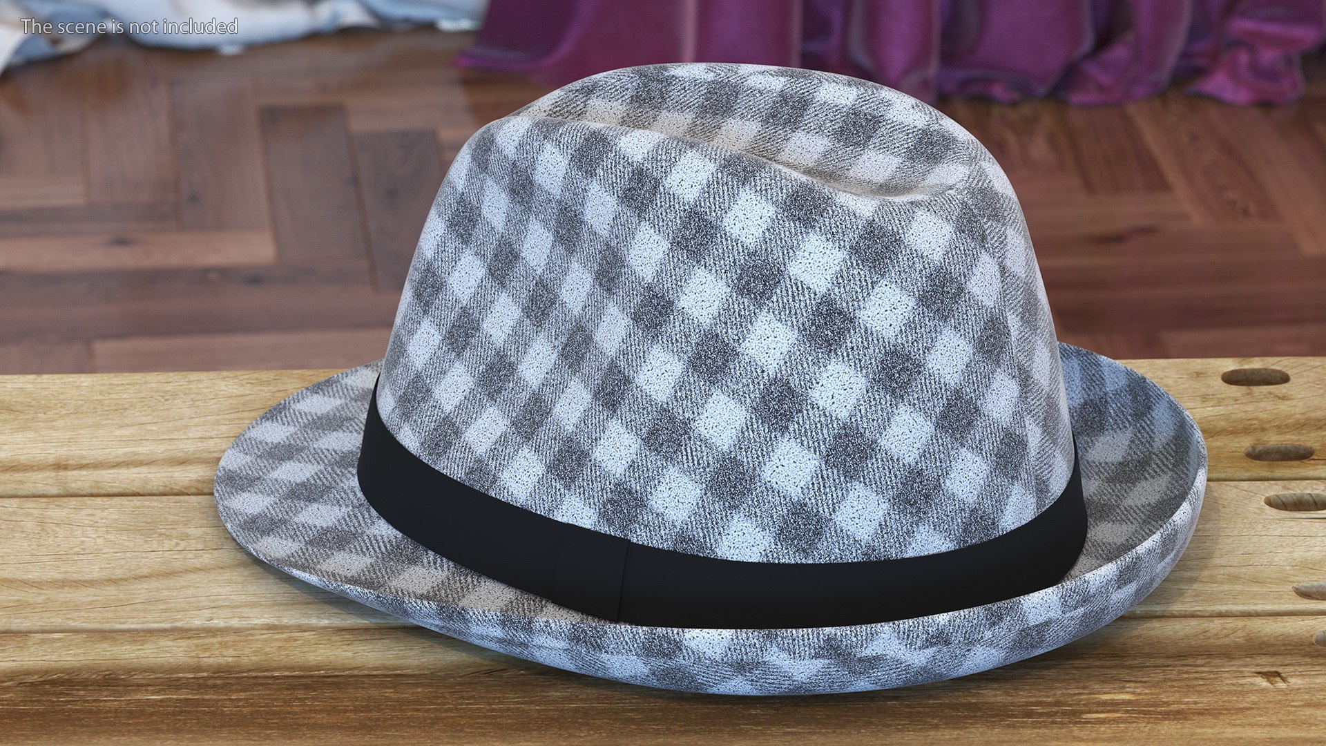 Flannel Hat 3D - TurboSquid 1914827