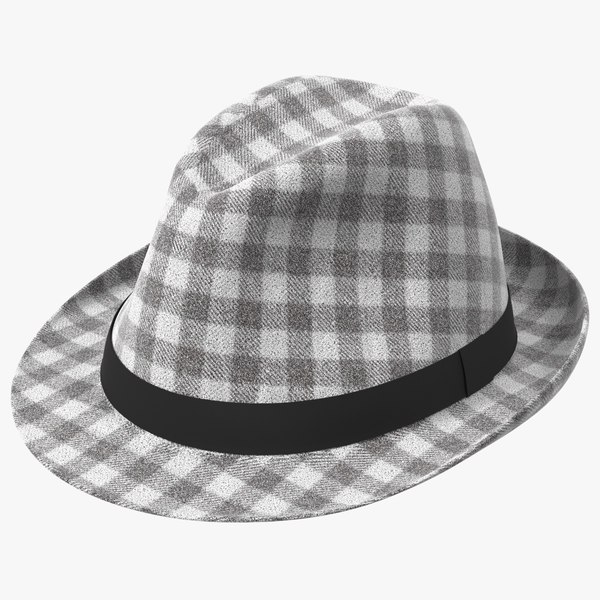 Flannel Hat 3D - TurboSquid 1914827