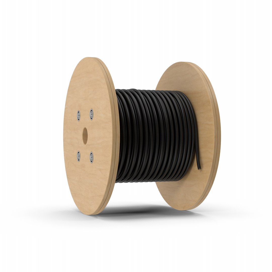 Wooden Cable Reel Drum 3D - TurboSquid 2018903